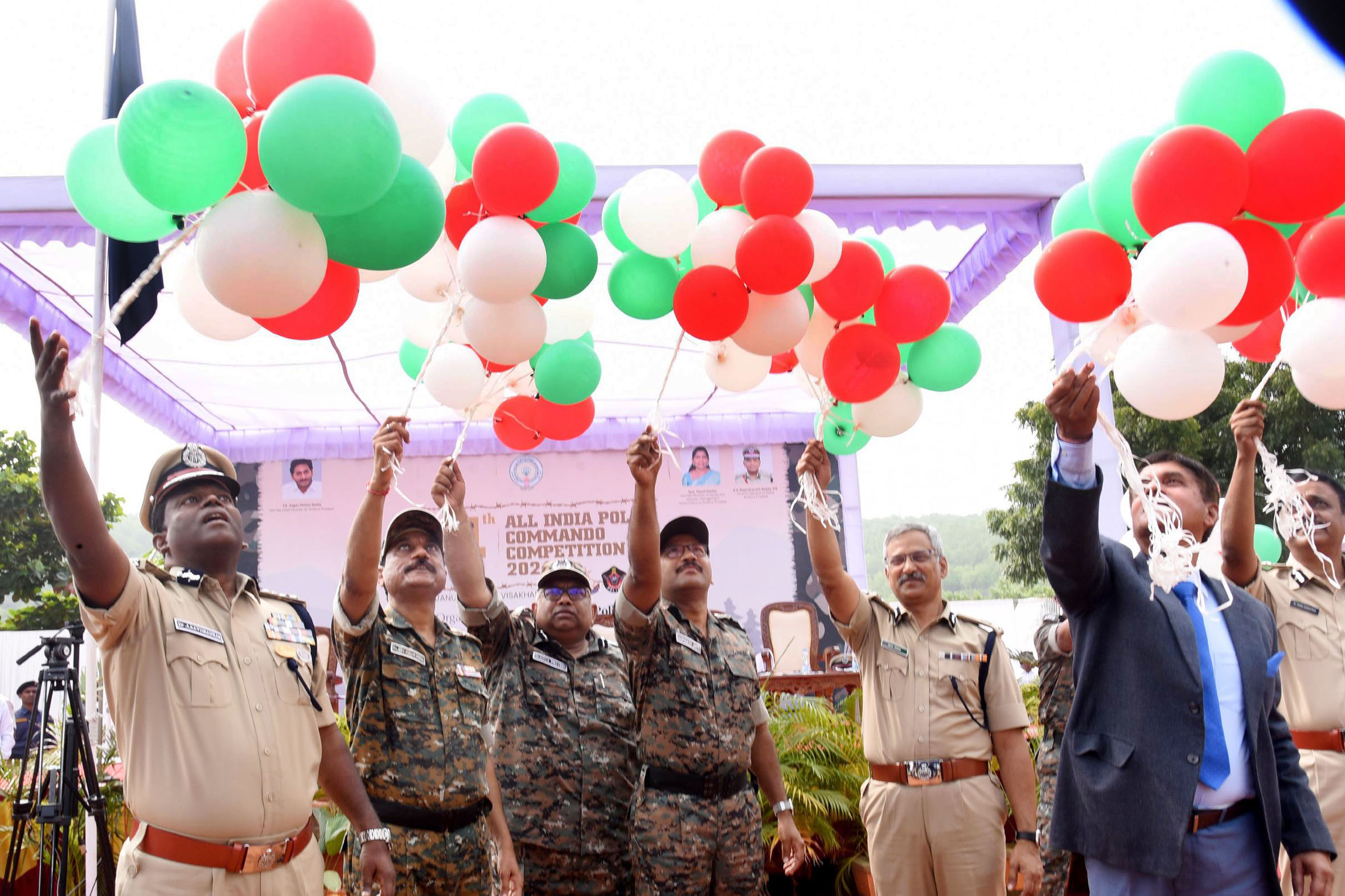 14th all India police commando competition kicks off with 23 teams