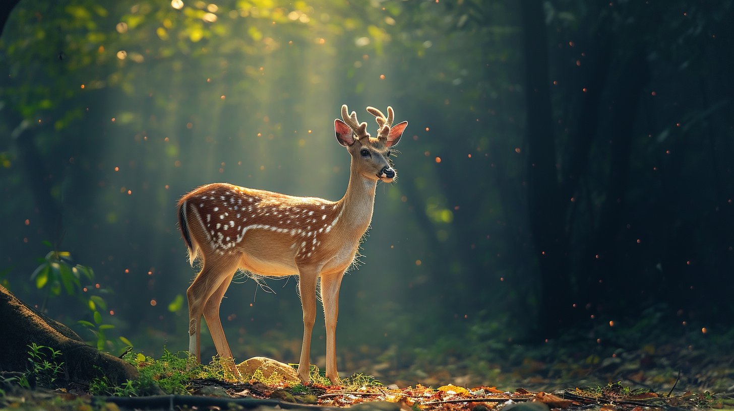 Spotted Deer dies after dog attack in Kurnool