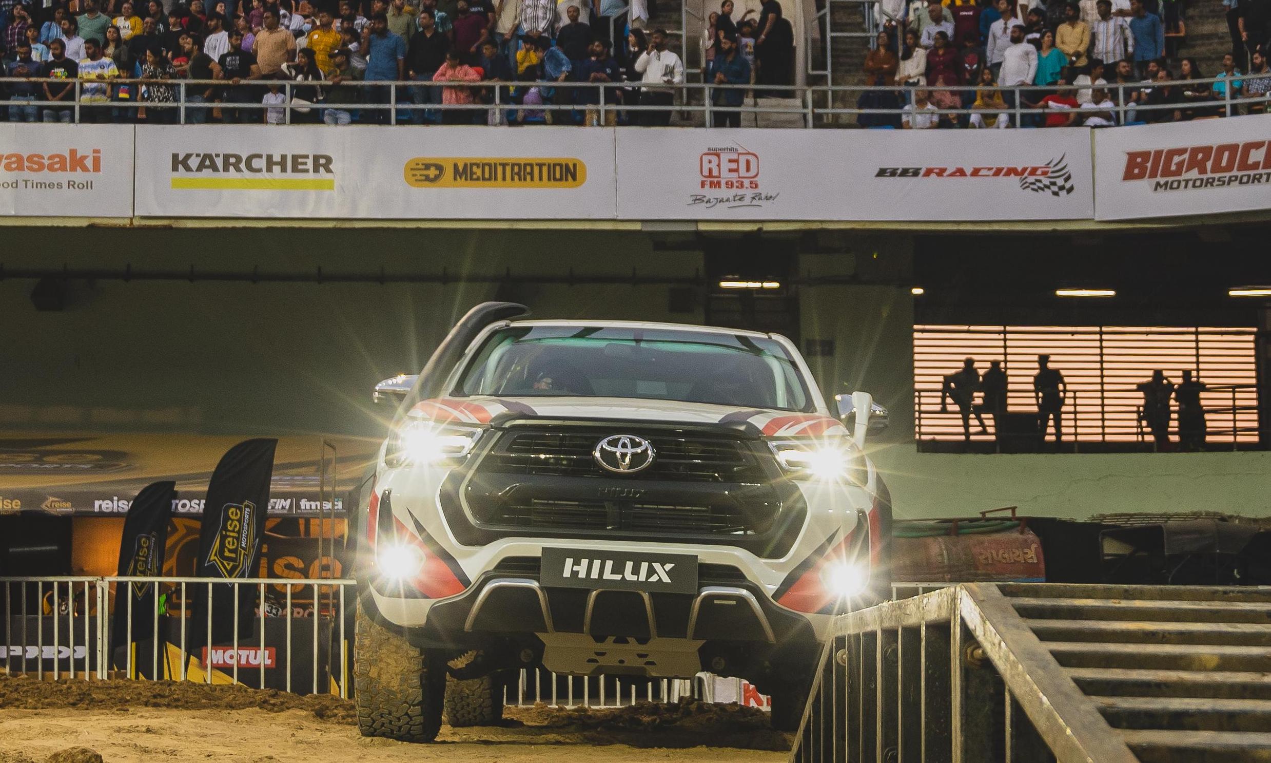 Toyota Hilux Official Vehicle Partner of the Indian Supercross Racing ...