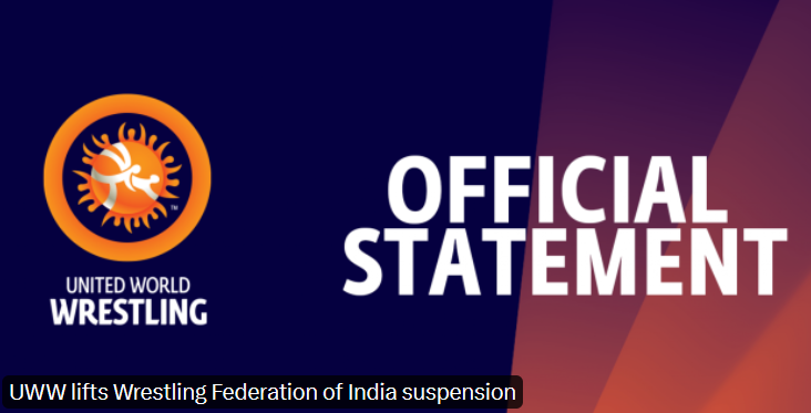 UWW Lifts Suspension on India, asks WFI not to discriminate against ...
