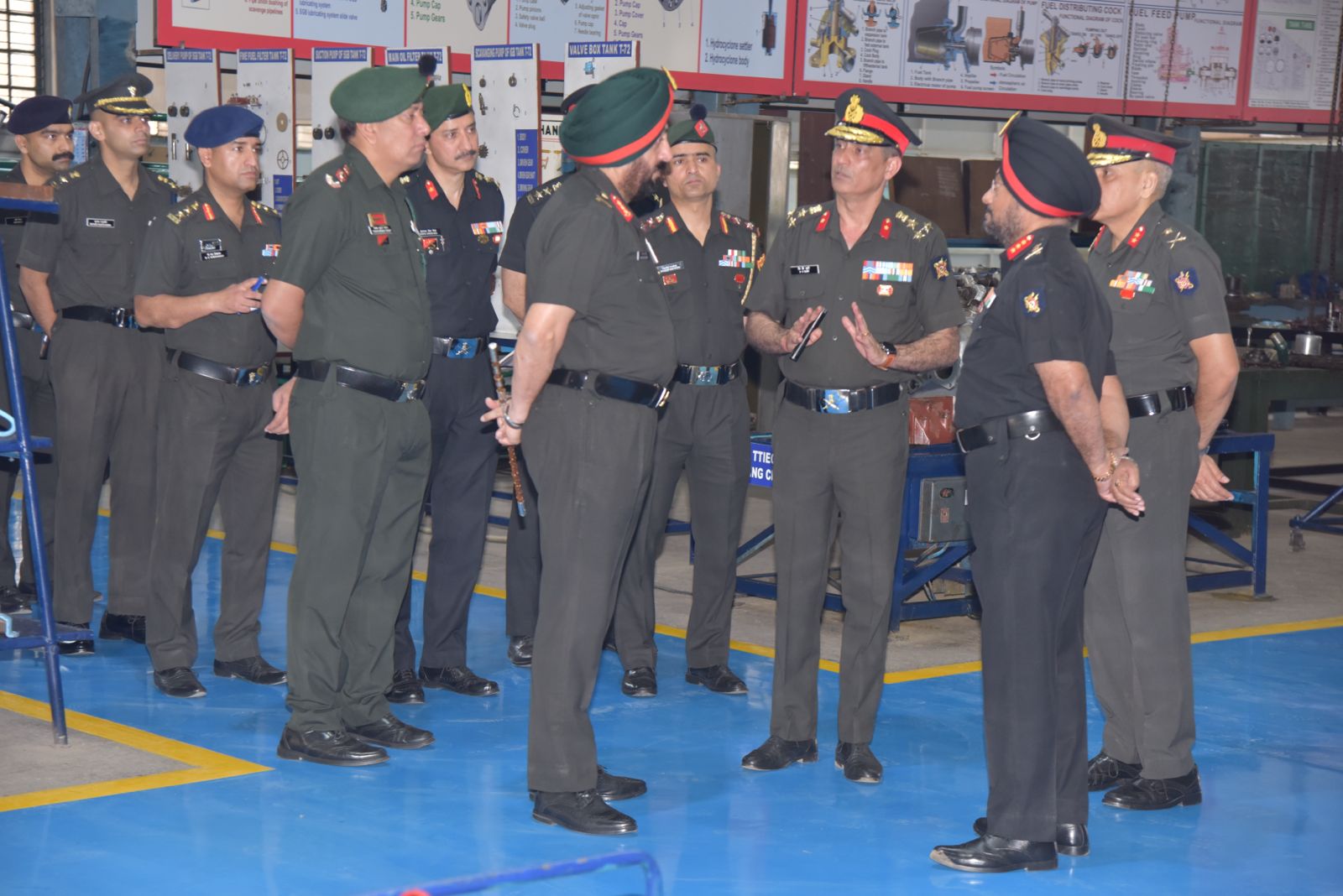 Army Training Command Chief Commends MCEME Works