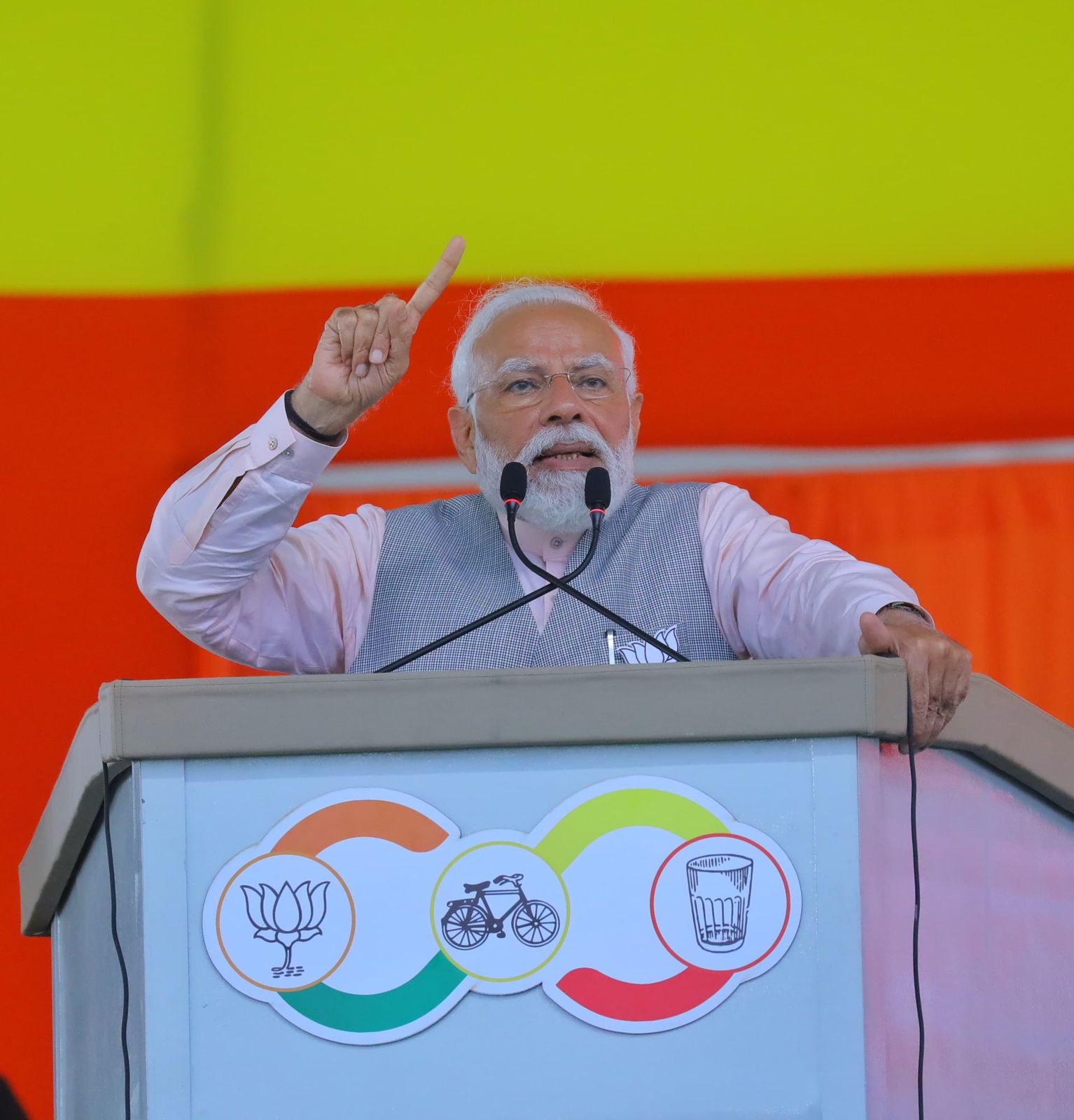 No Digital Divide in My Rule: Modi