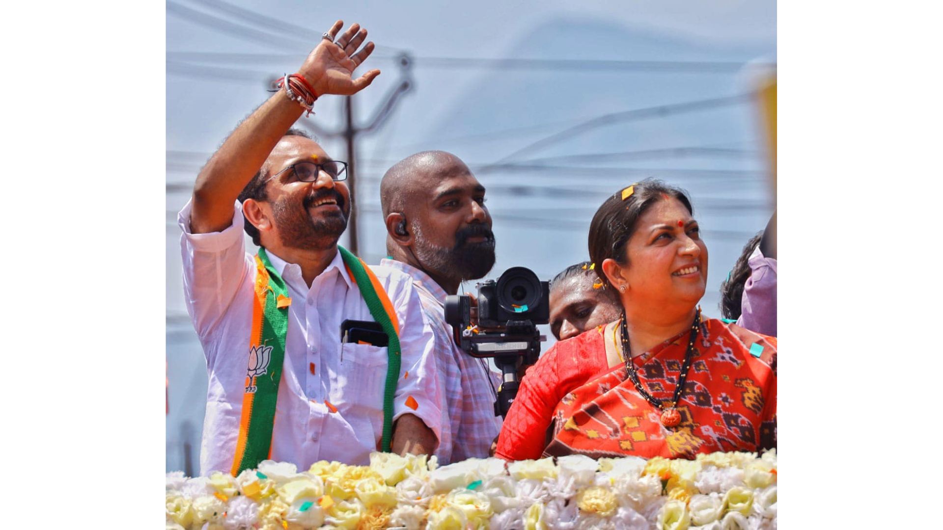 BJP Wayanad candidate K Surendran files nomination papers
