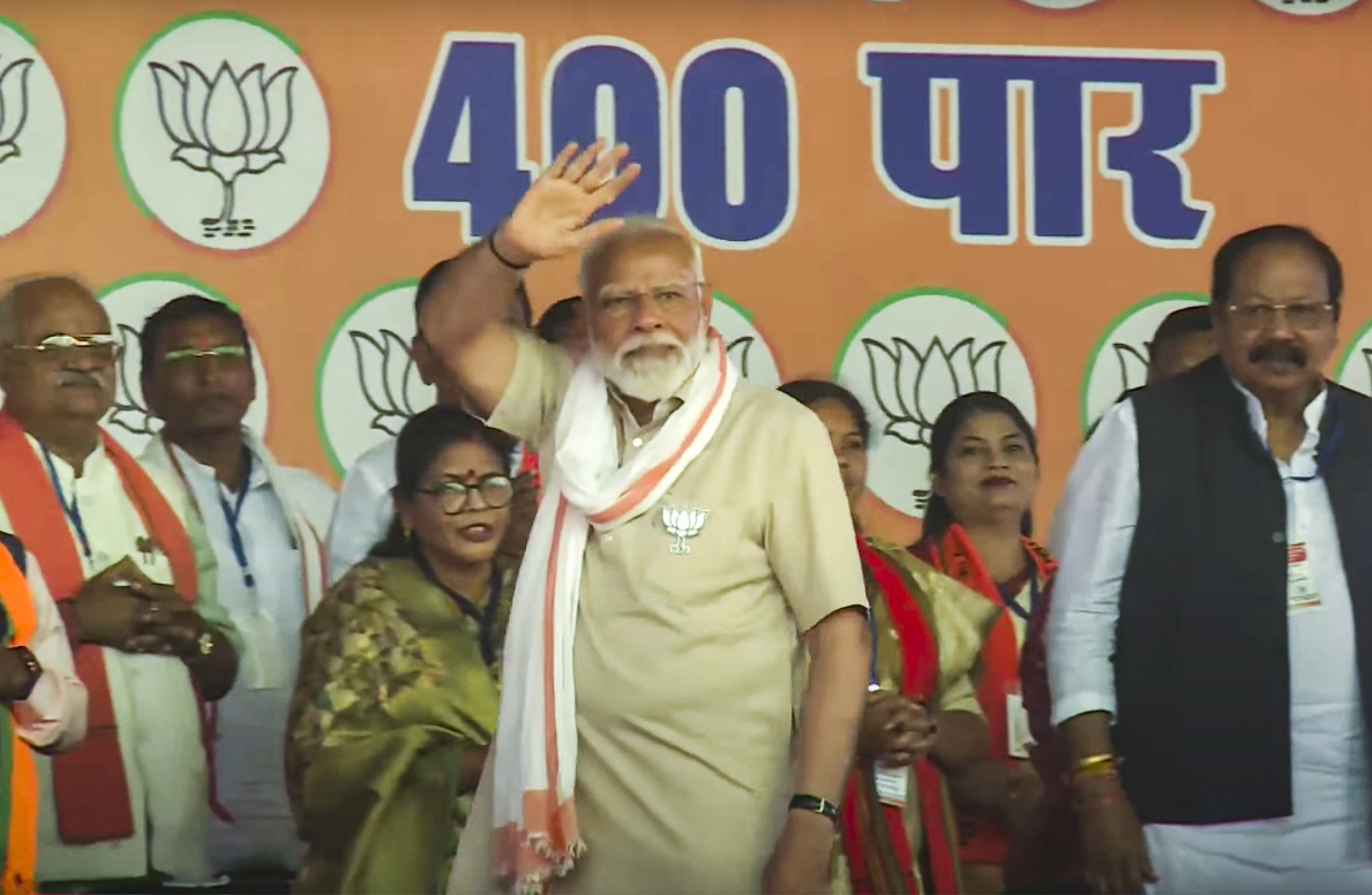 Ram Mandir upsets Congress, says Modi