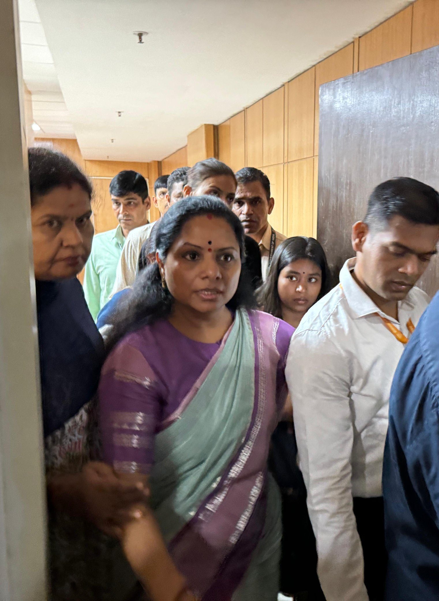 CBI court reserves order on Kavitha's bail plea
