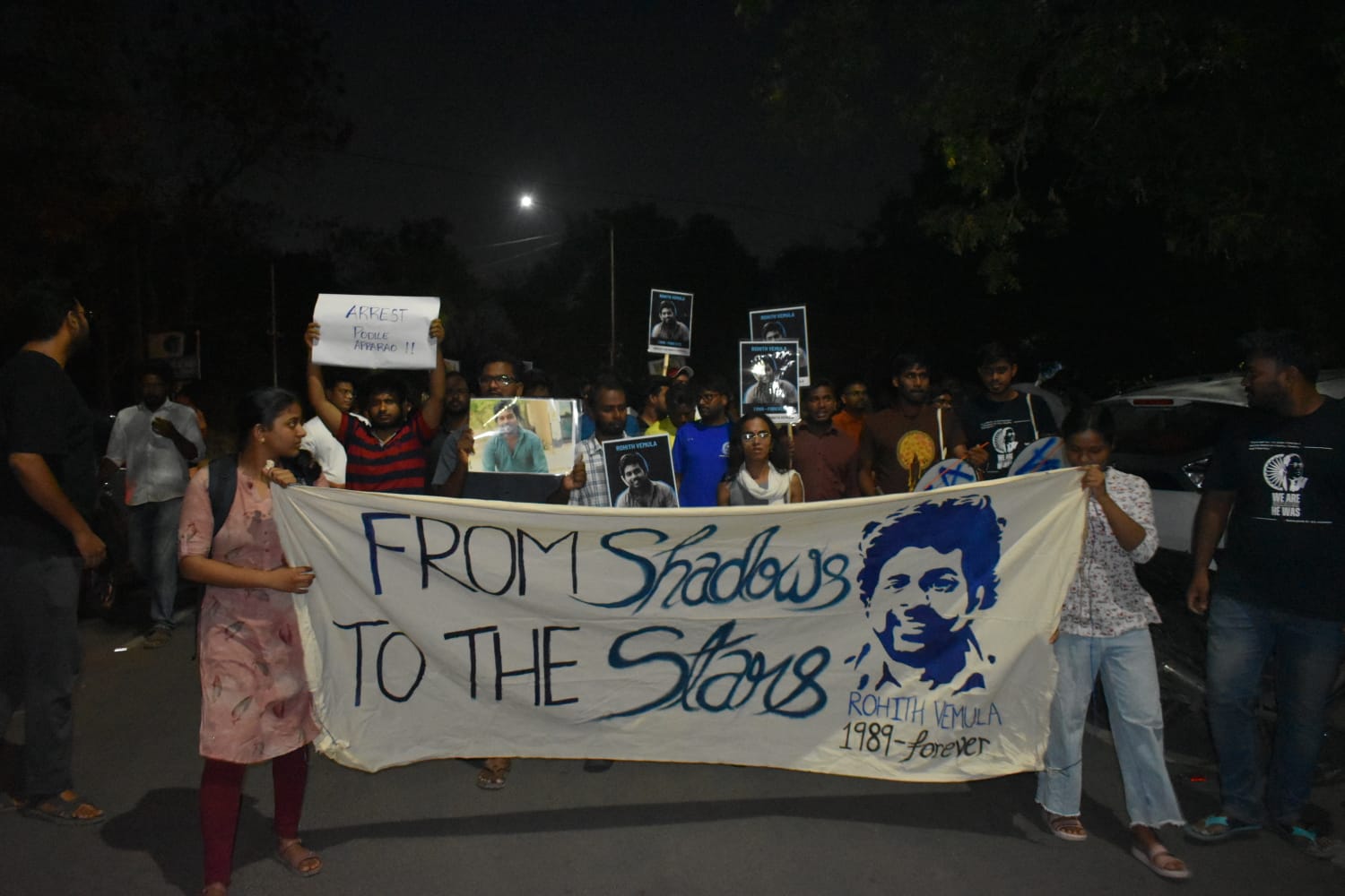 University of Hyderabad Students Intensify Protests Over Rohith Vemula ...