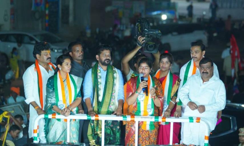 Sunitha Reddy Sees “Revanth Wave” in Malkajgiri