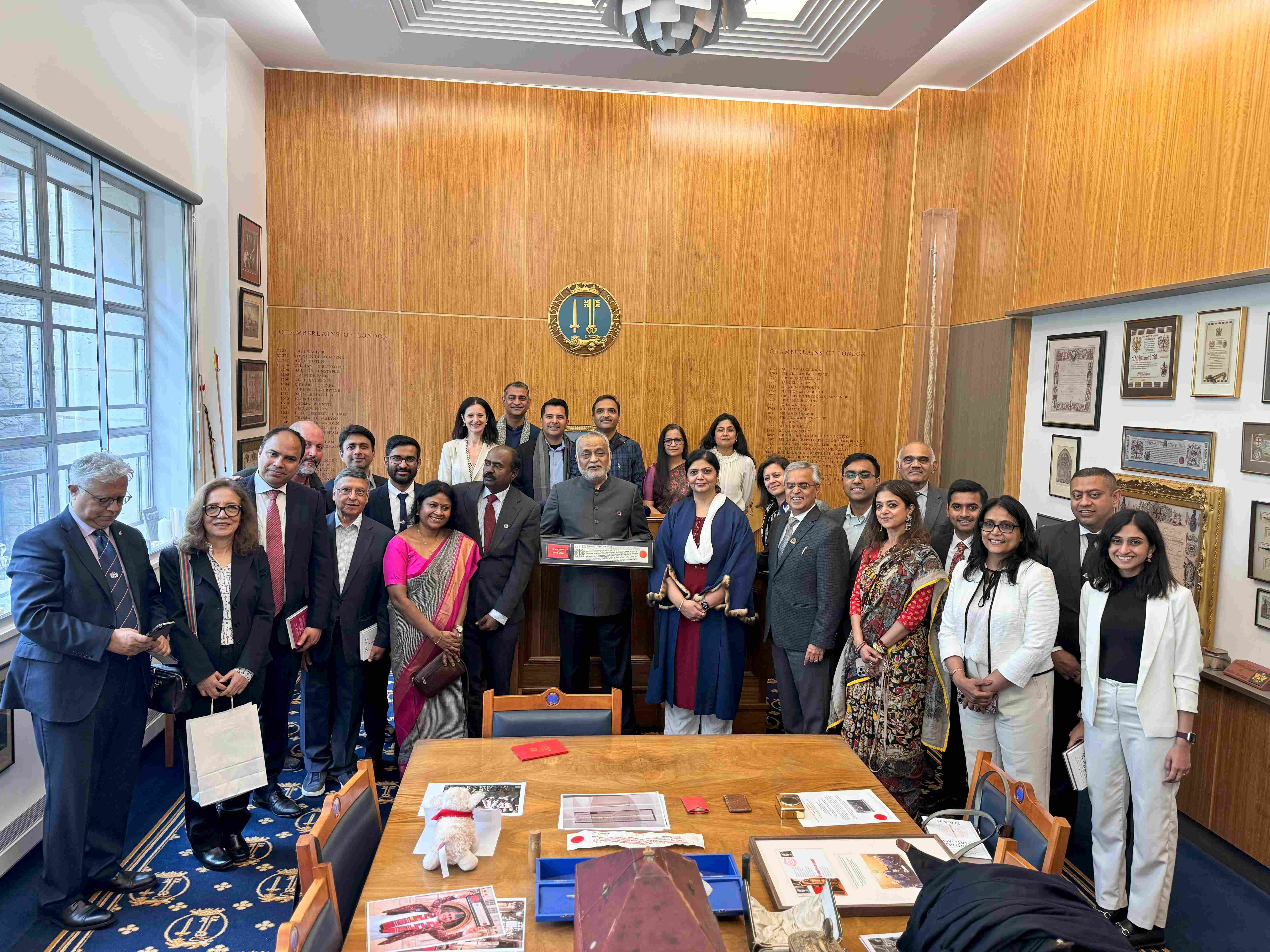 The City of London honours Rev. Daaji with the prestigious Freedom of ...