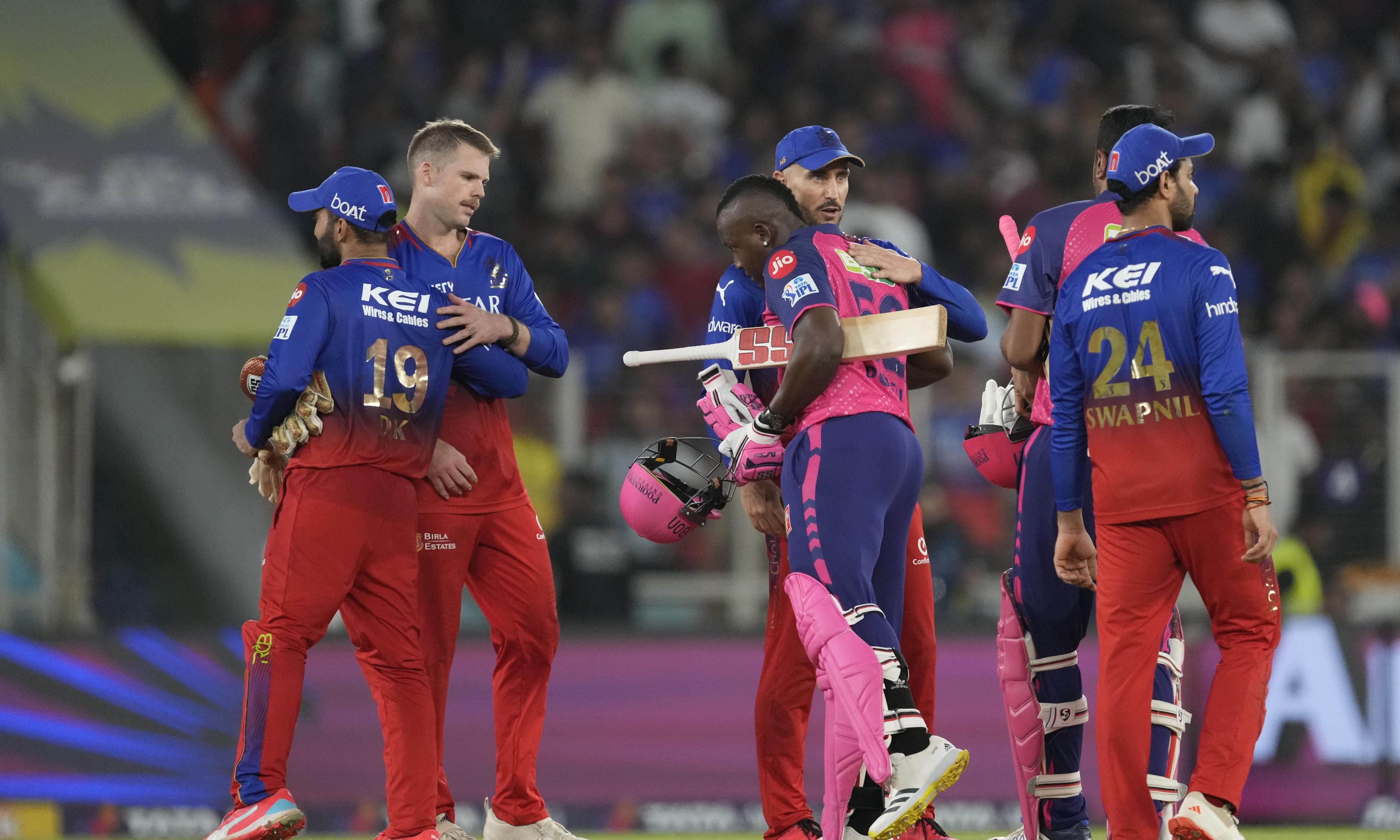Rajasthan Royals limit Royal Challengers Bengaluru to 172/8 in IPL ...