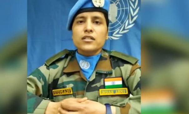 Major Radhika Sen of India to Receive Prestigious 2023 UN Military ...