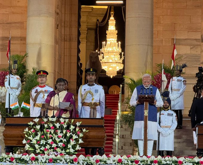 Narendra Modi Swearing-In Ceremony LIVE Updates