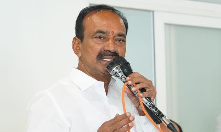 I Am The First Victim Of Phone Tapping, Says Eatala Rajender