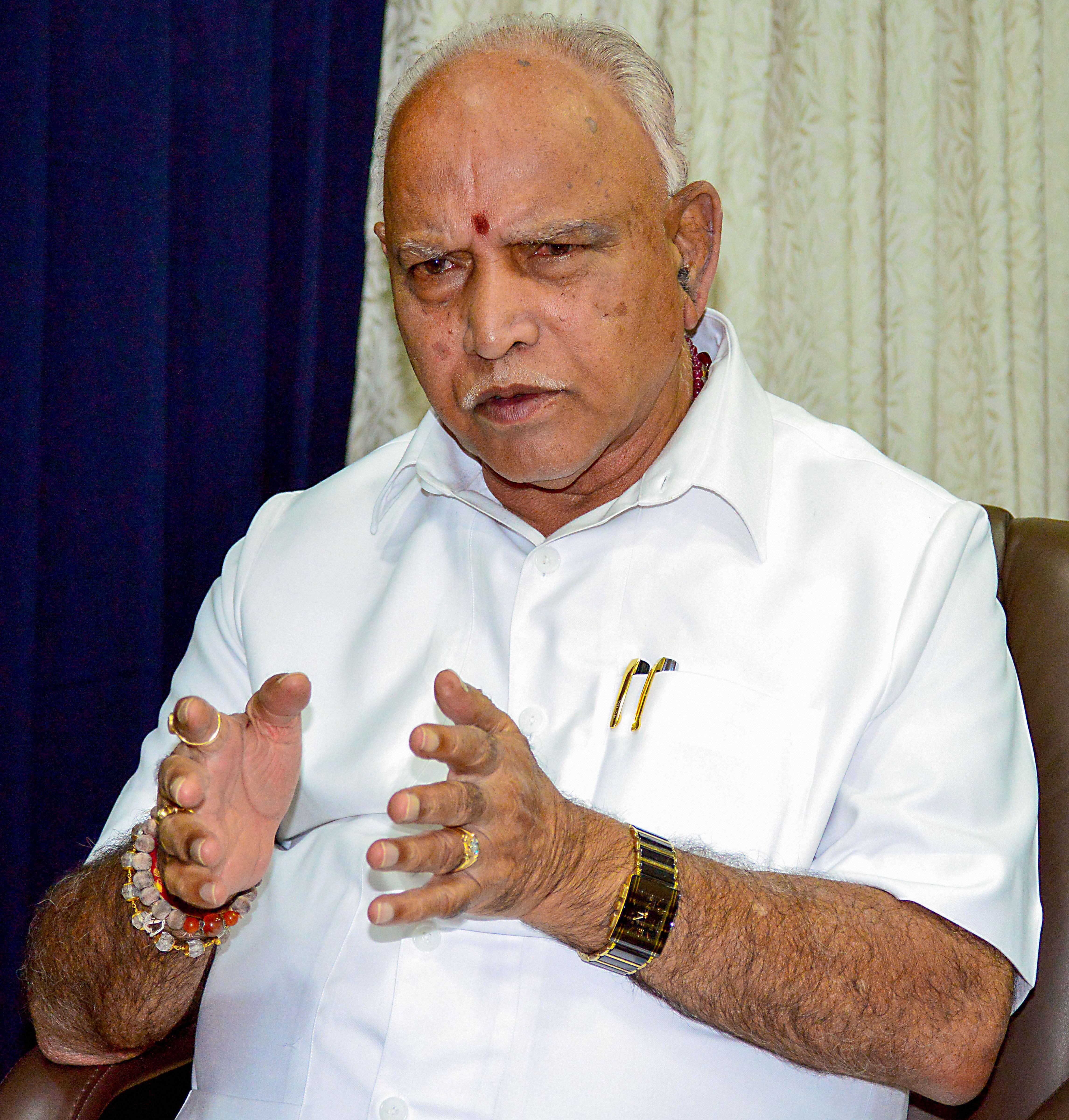 CID files charge sheet against ex-CM Yediyurappa in POCSO case