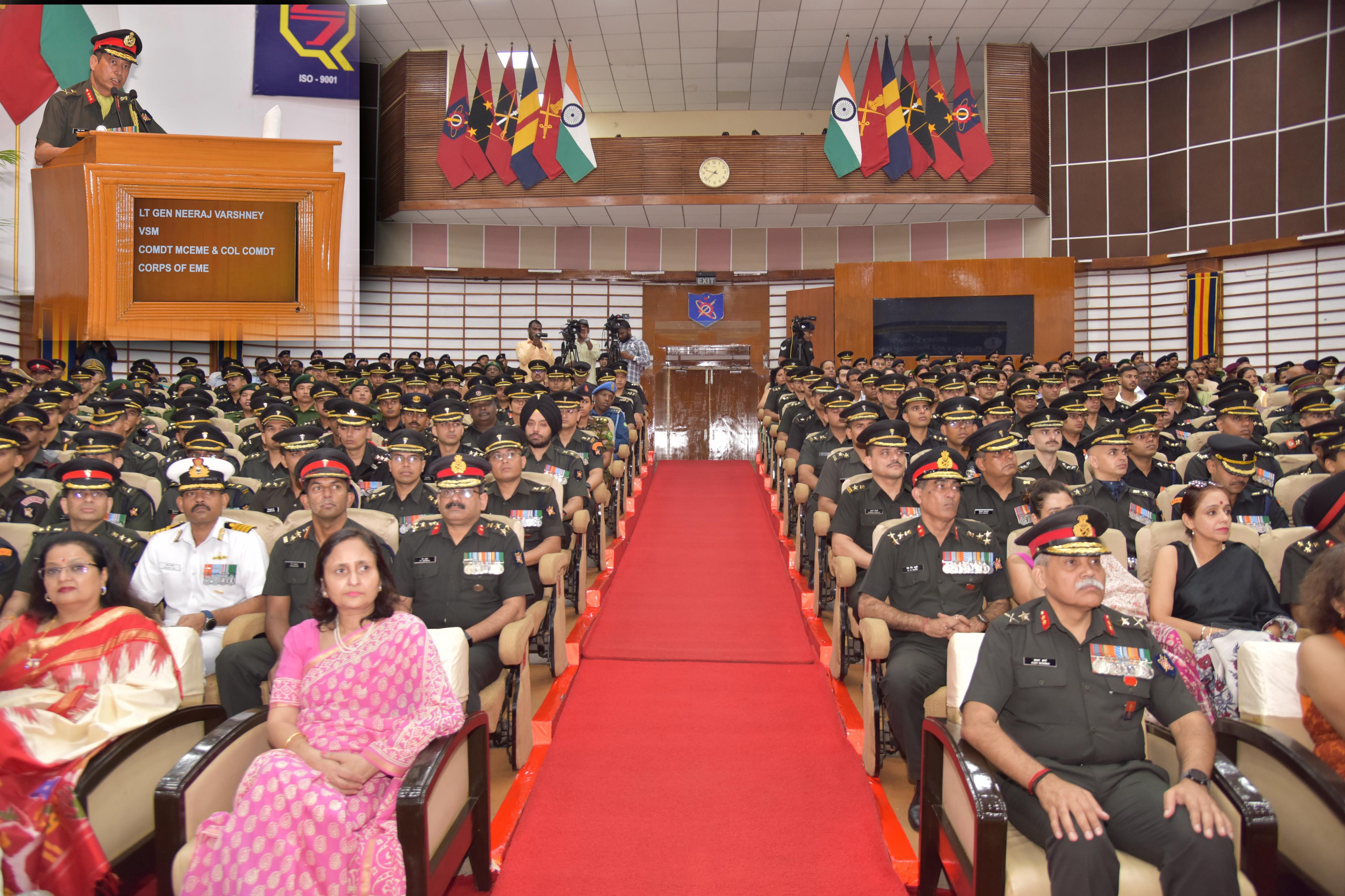 105th convocation ceremony held at MCEME Secunderabad