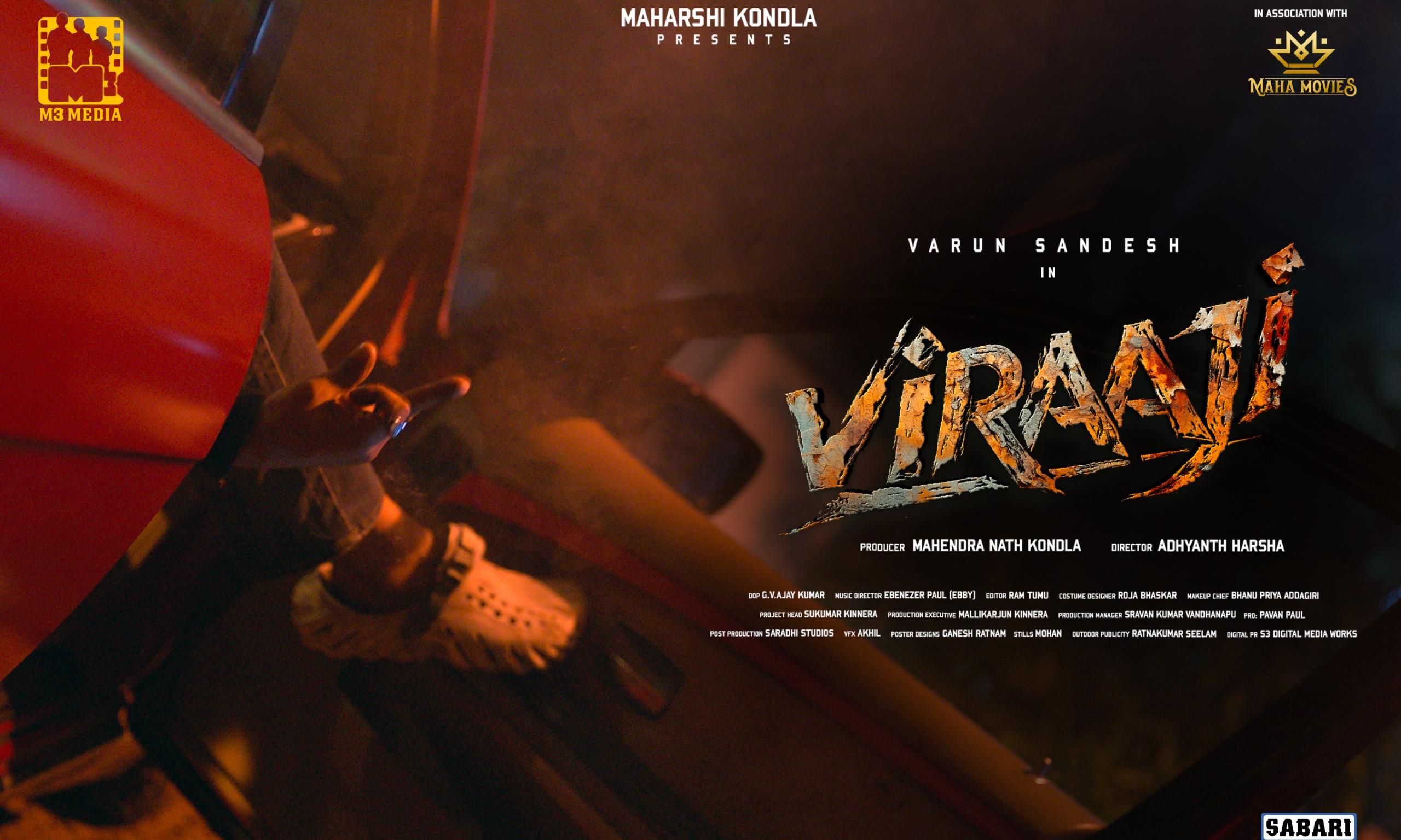 Varun Sandesh's Viraaji to Arrive in Theatres on August 2