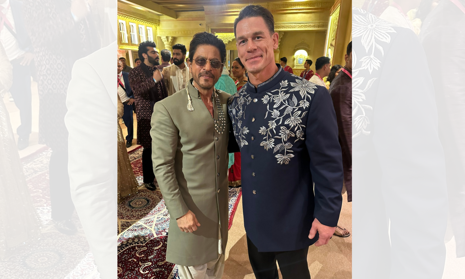 John Cena shares pic with SRK, talks about Indian superstar's positive ...