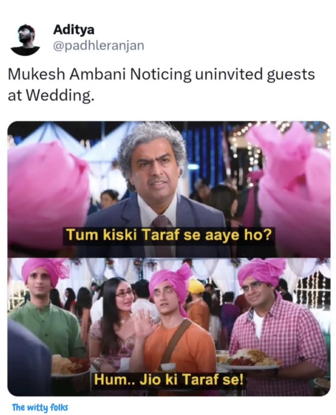 Memes of Anant-Radhika Wedding Flood Internet