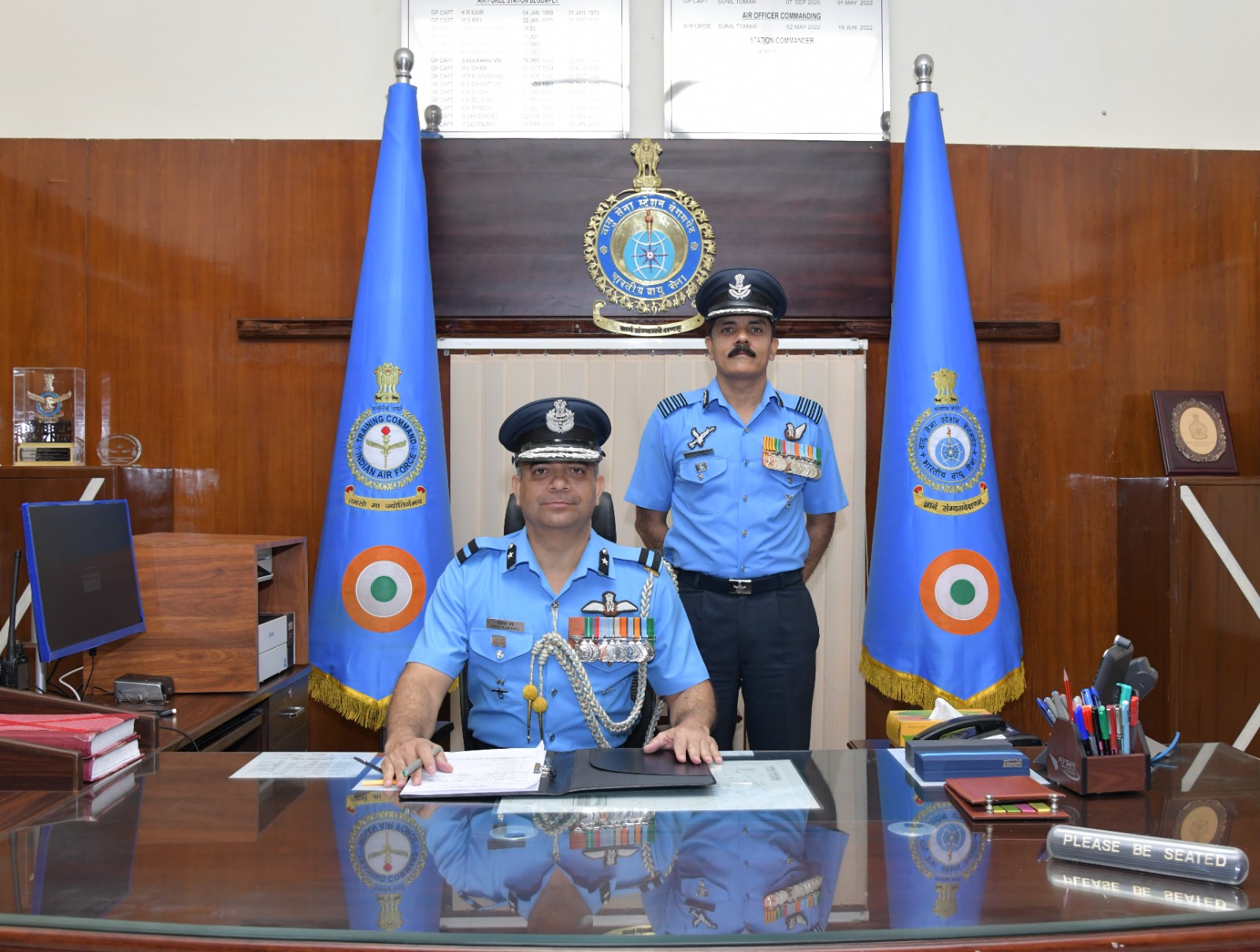 Air Commodore Hrushikesh Jagannath Page Takes Charge at Air Force ...