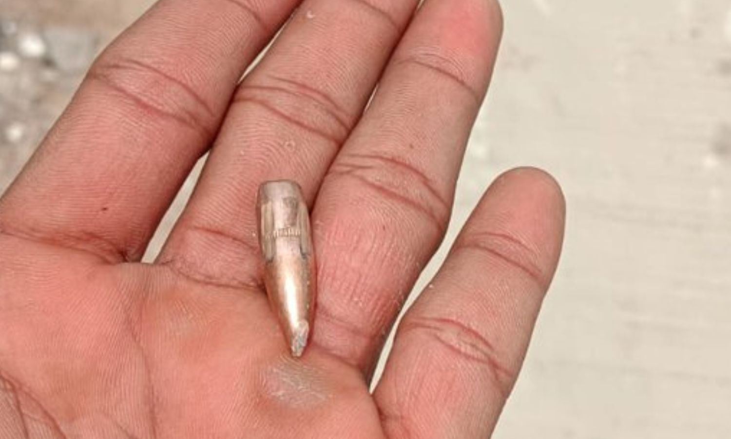 Bullet pierced into woman's leg in Narsingi