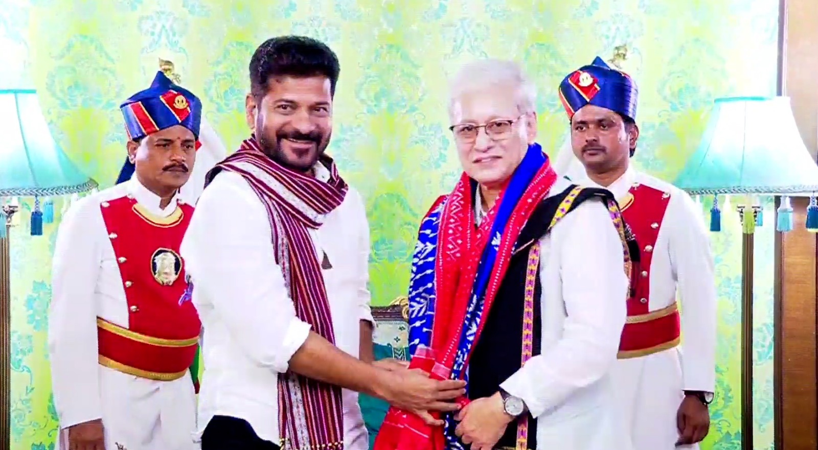 Jishnu Dev Varma takes oath as Telangana Governor