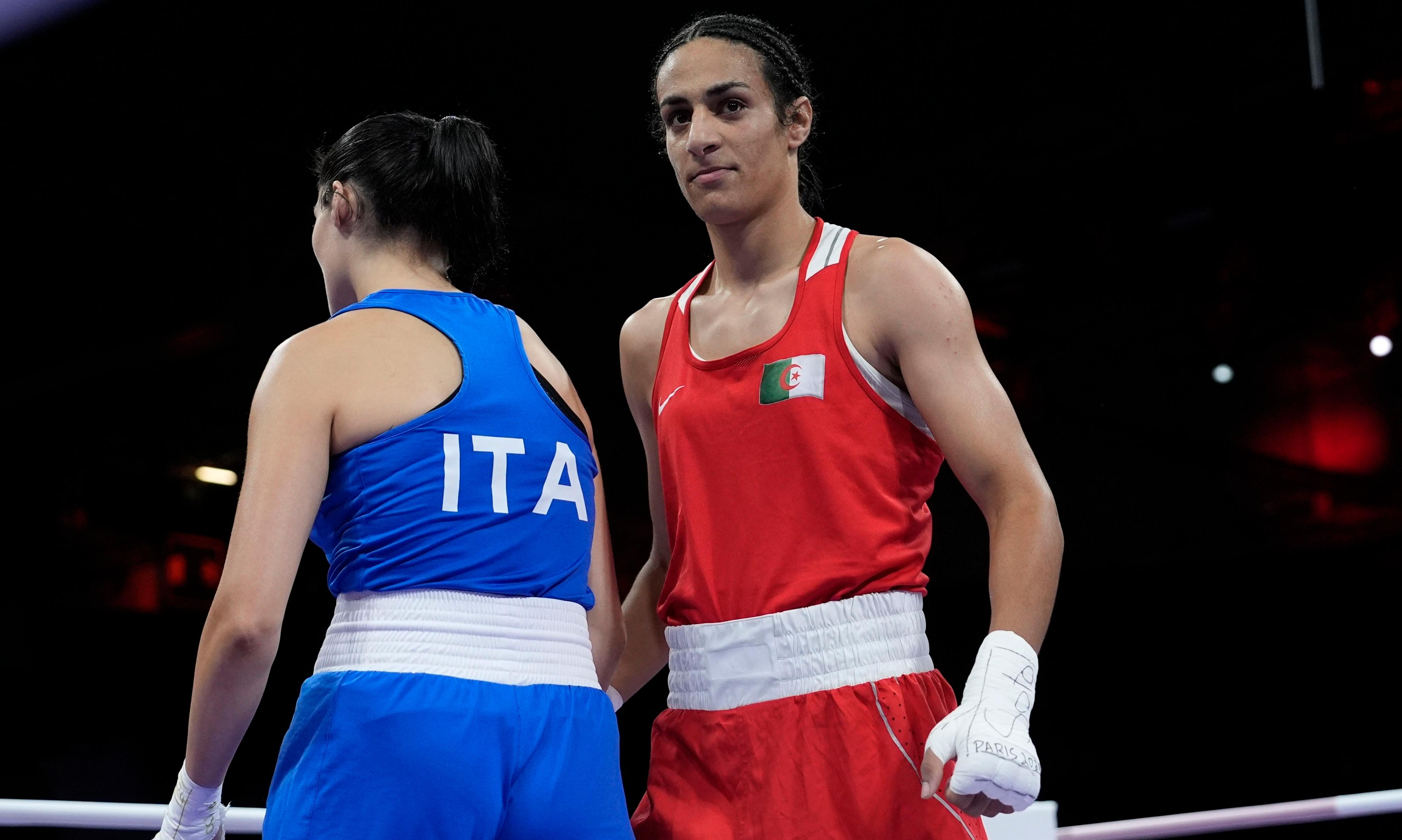 Gender row explodes after Algerian boxer's 46-second win at Paris Olympics