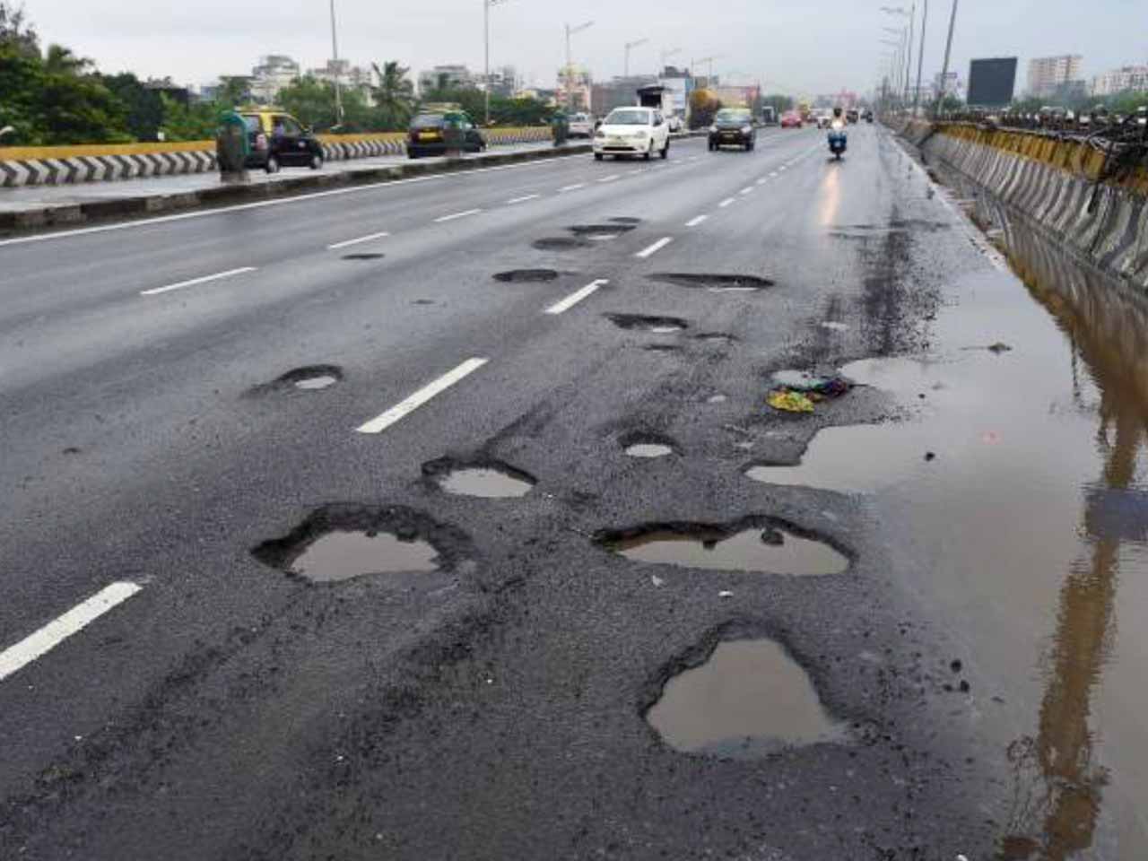 Rains destroy road network in ASR district, cops identify 96 black spots