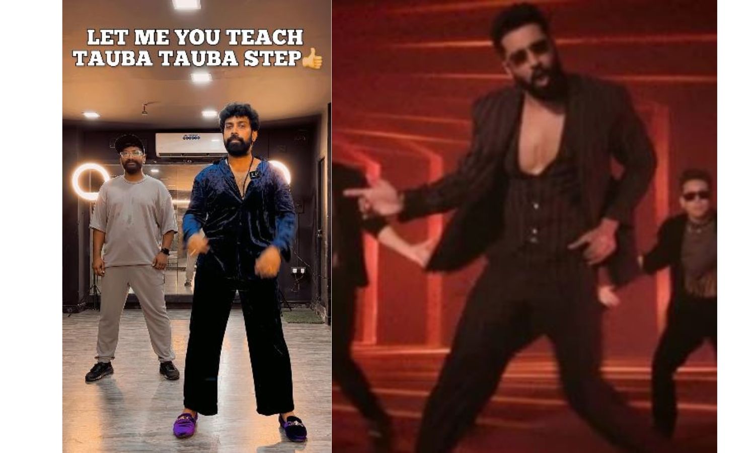 How to do Vicky Kaushal's Tauba Tauba Hook Step