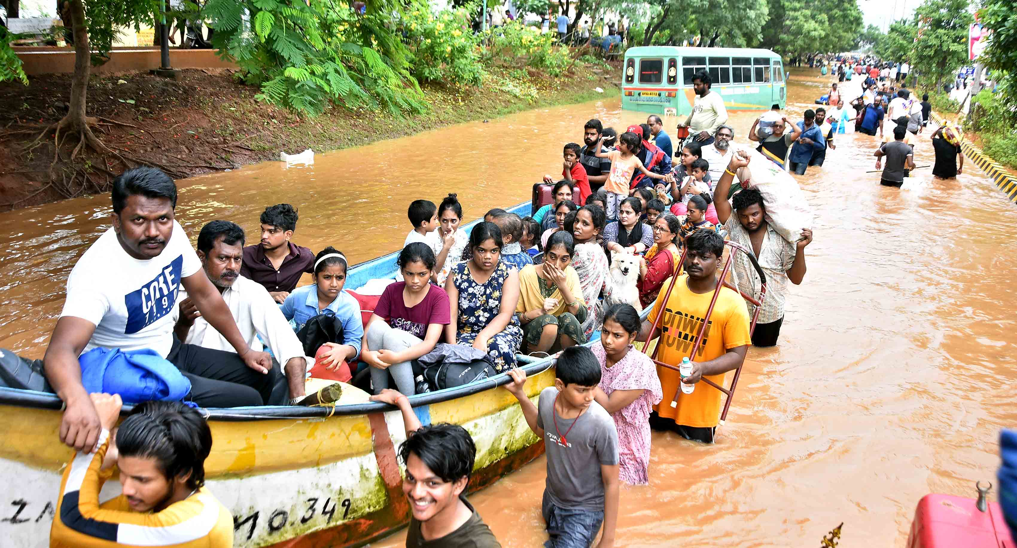 No Respite for Vijayawada from Floods