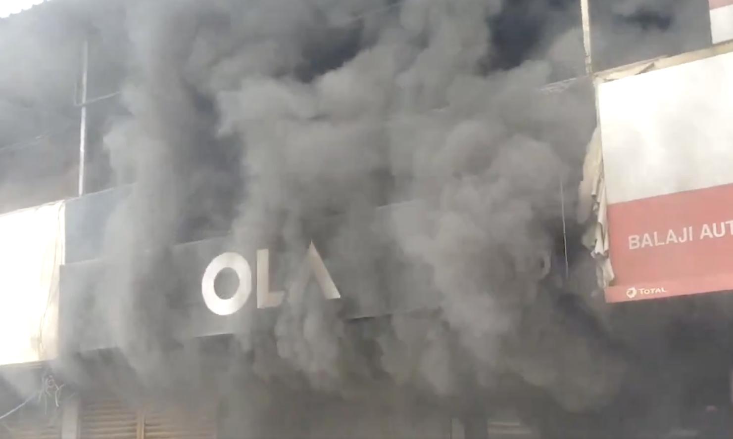 Man Sets Fire to Ola Electric Showroom in Karnataka Over Service Issues ...