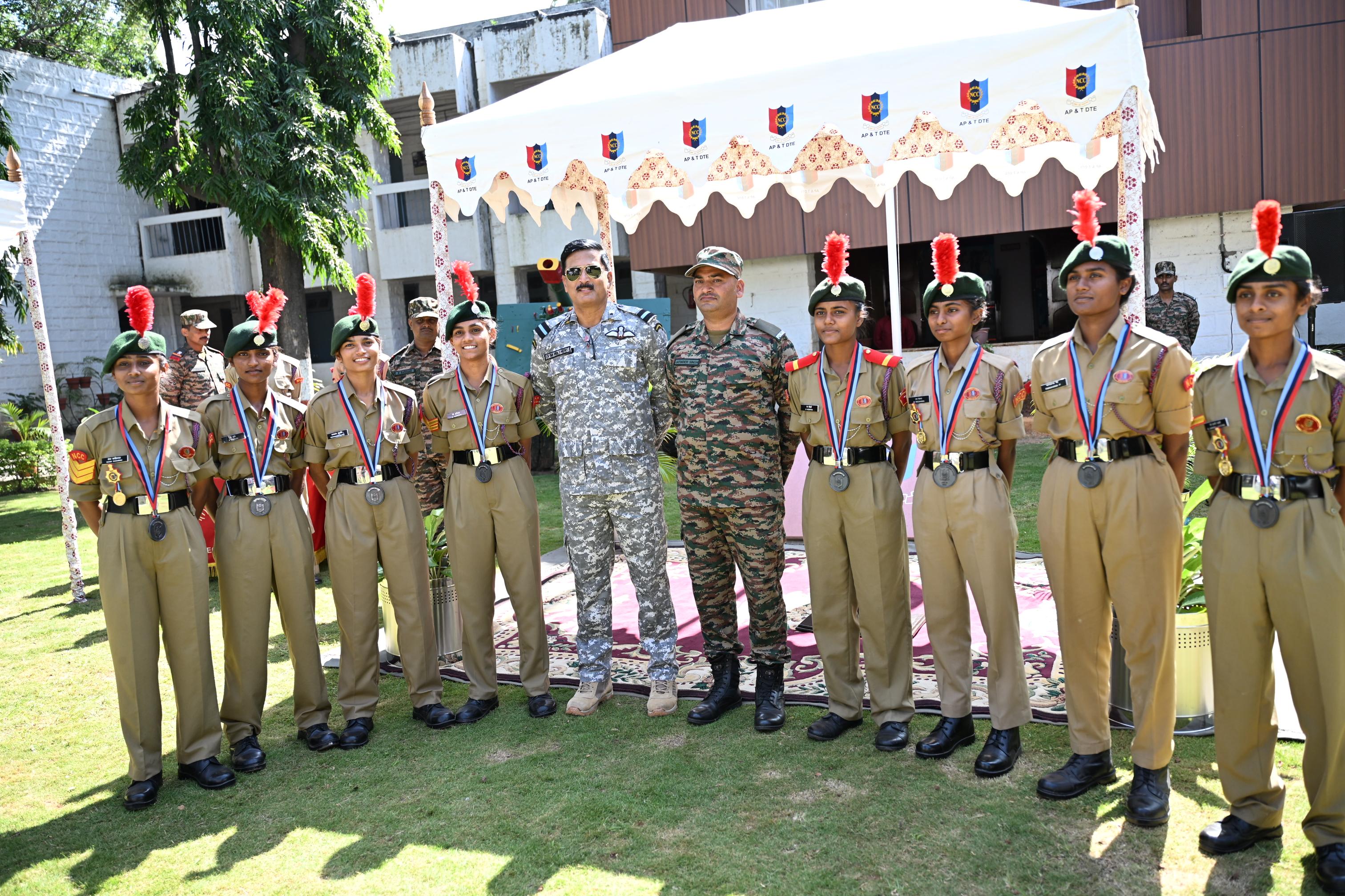 NCC directorate Andhra Pradesh & Telangana top All India Thal Sena ...