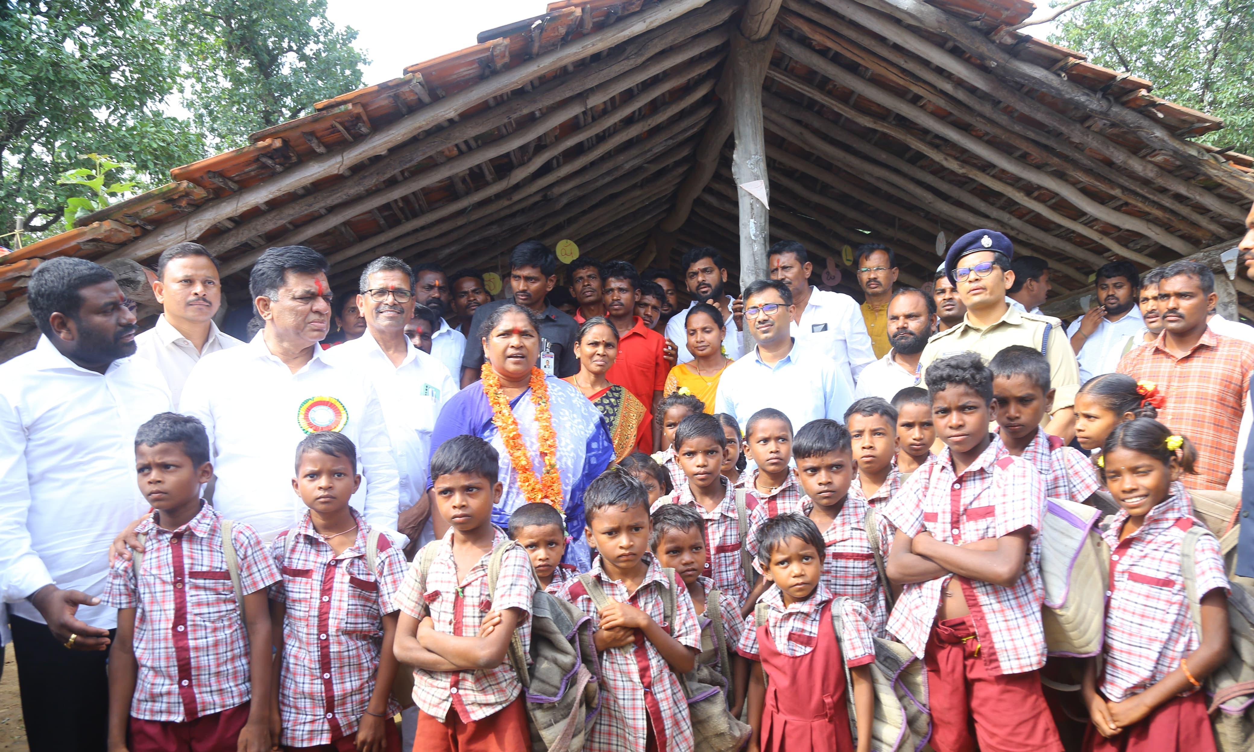 First Container School Unveiled in Mulugu