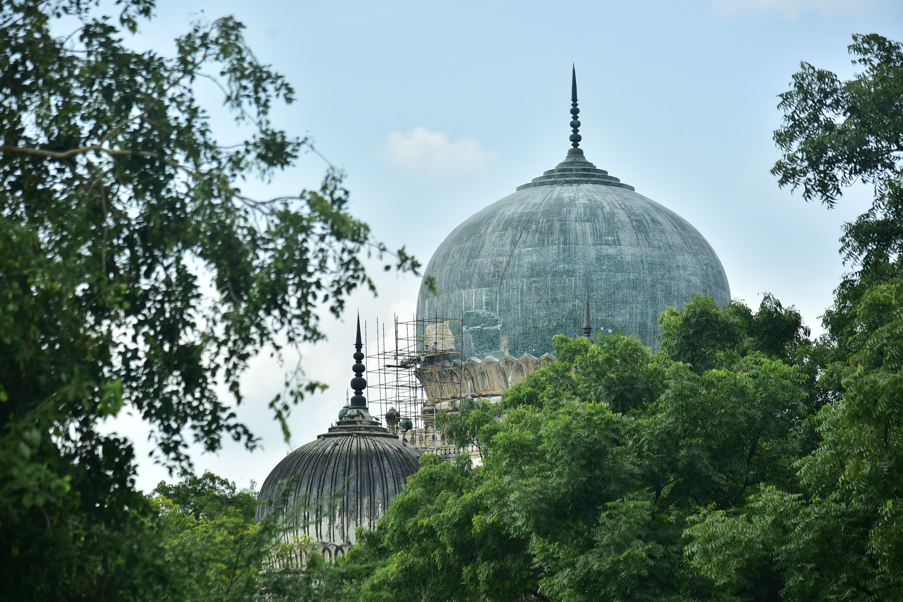 Hyderabad: Heavy Rains Damage Qutb Shah Tomb