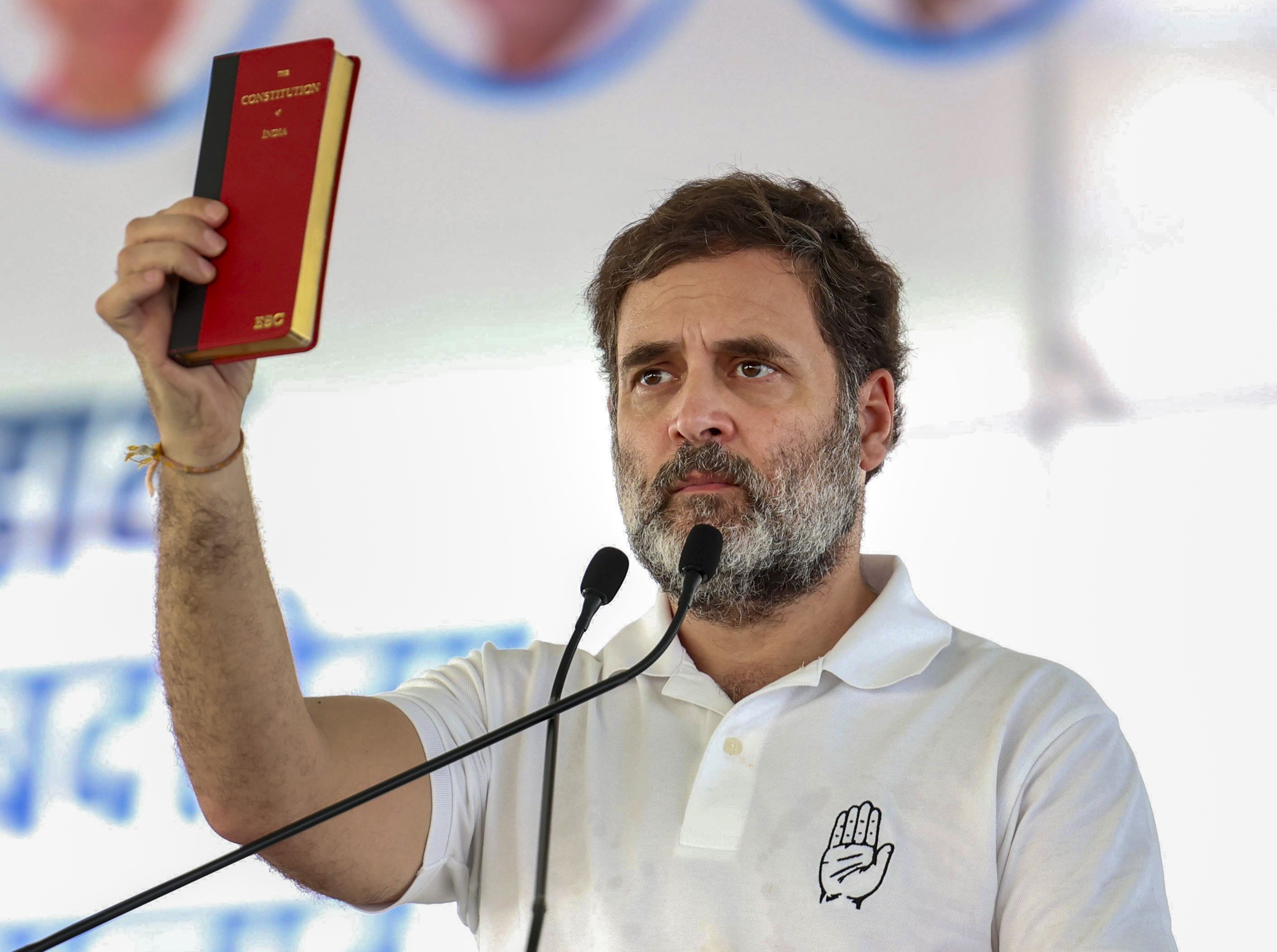 Rahul Gandhi Accuses BJP of Attacking India's Constitution