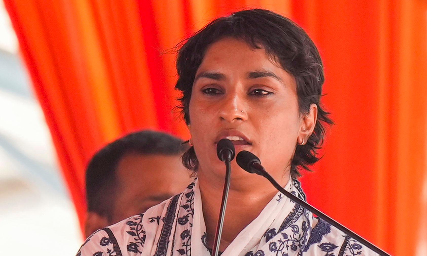 Haryana Election Results: Vinesh Phogat of Congress Wins from Julana