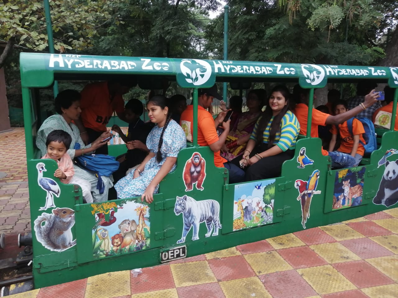 Most exciting zoo ride - Toy Train