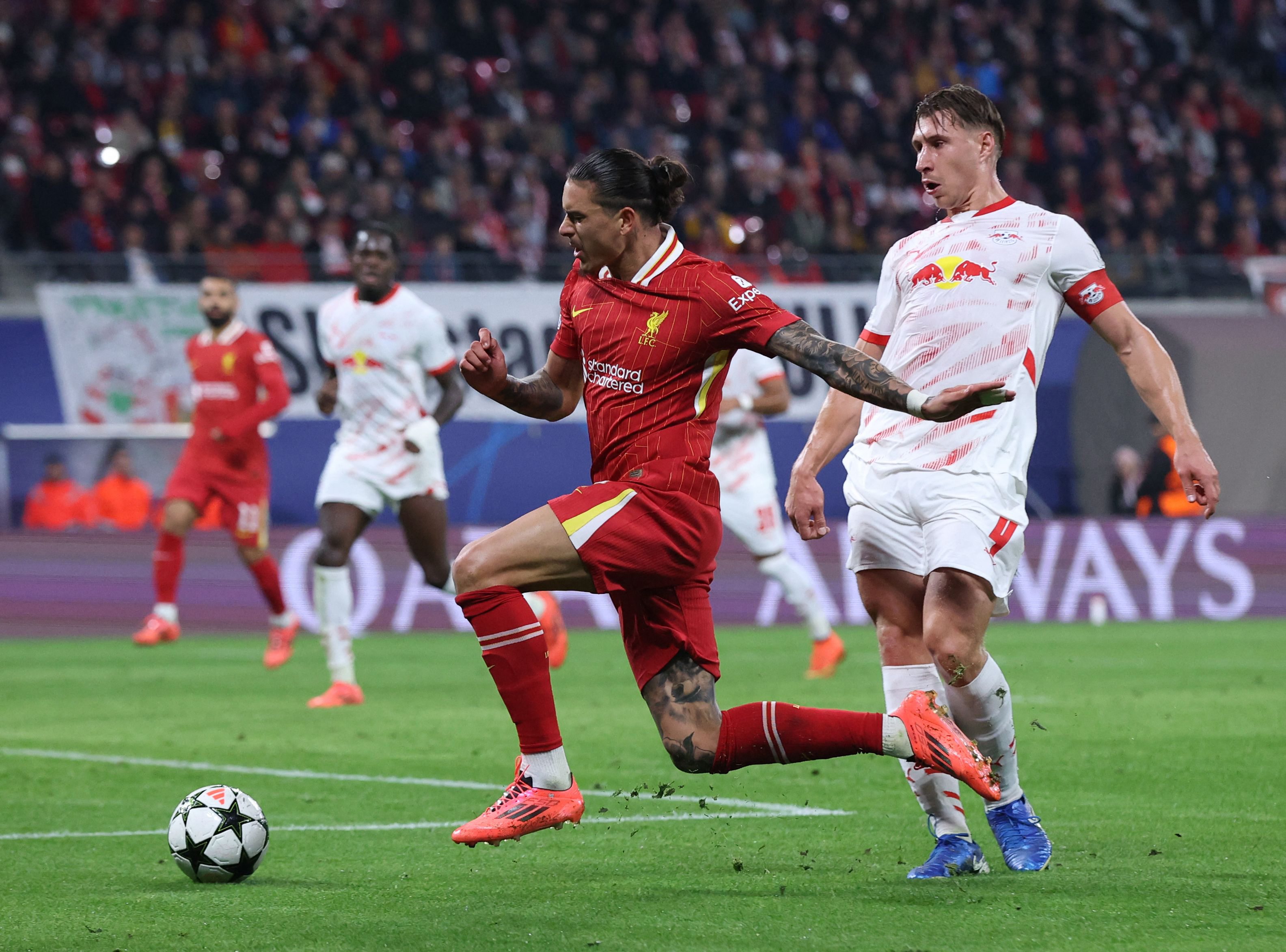 Champions League: Liverpool sink Leipzig to continue strong start under ...