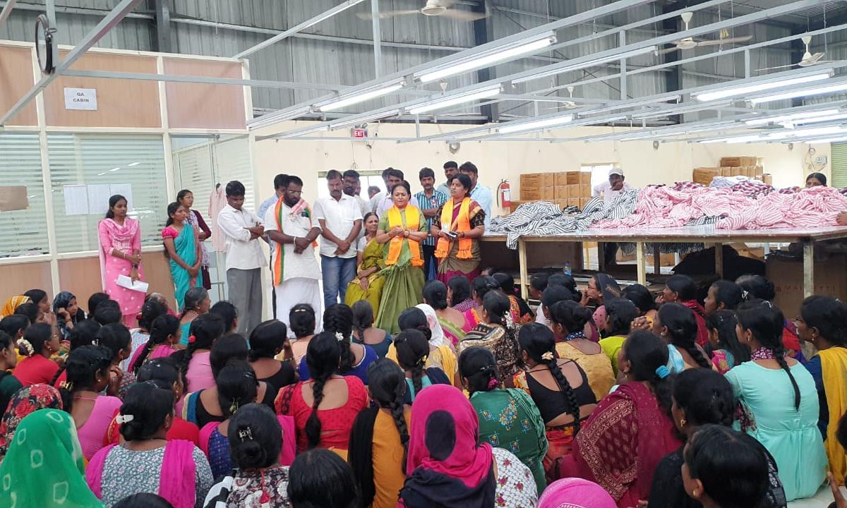 Chennamma Bommai Hits Campaign Trail for Son Bharath in Shiggaon By ...