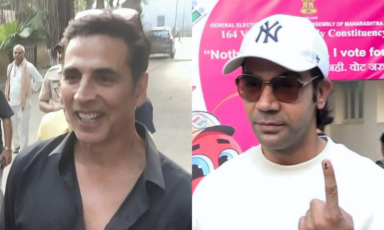 Maharashtra polls: Actors Akshay Kumar, Rajkummar Rao, Shubha Khote ...