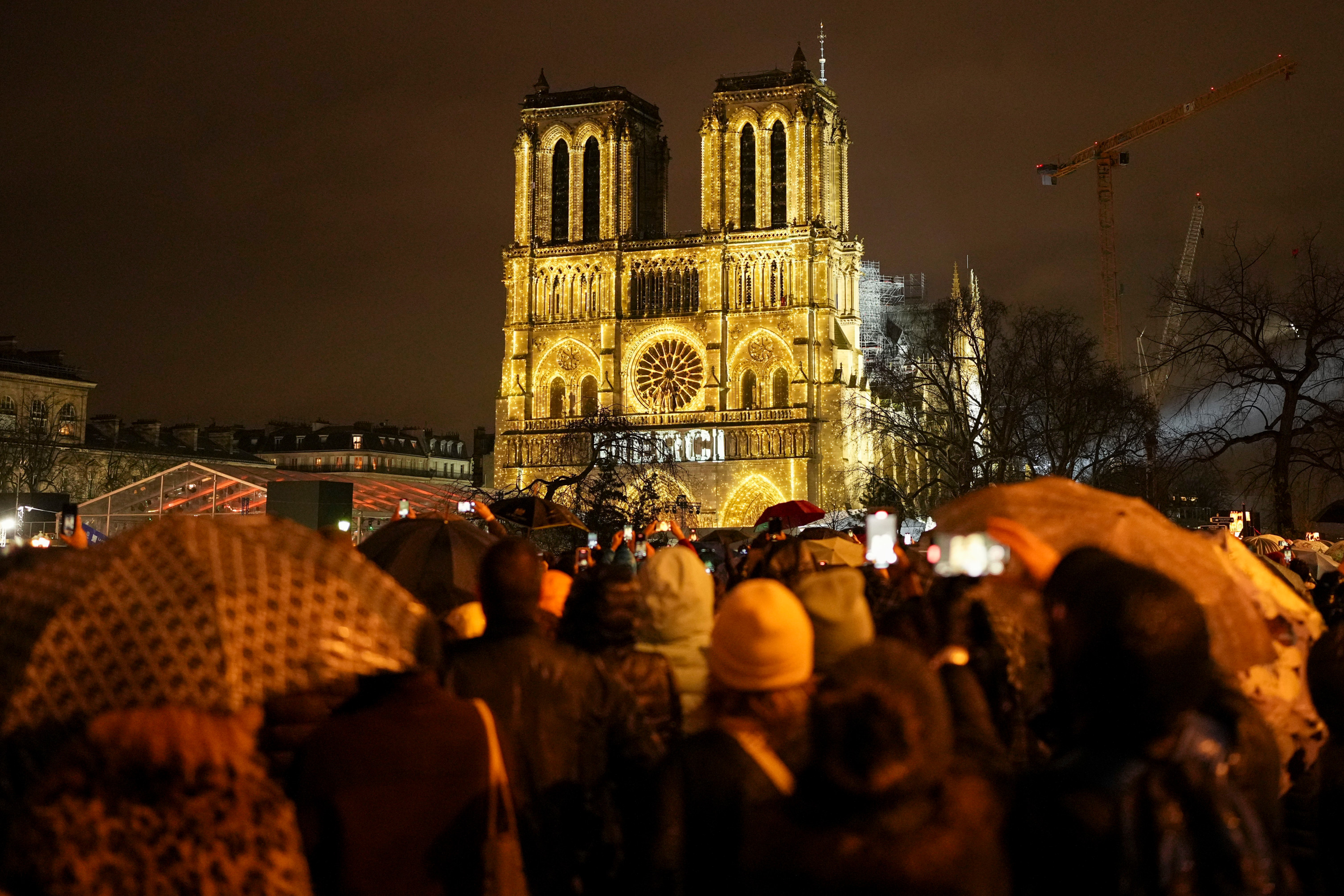 Famed Notre Dame Cathedral in Paris reopens to great fanfare