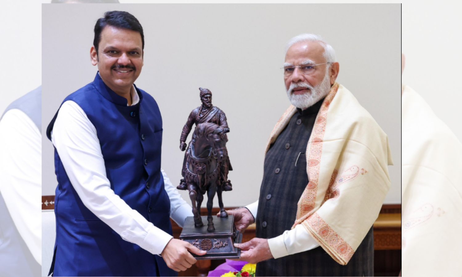 Maharashtra CM Fadnavis meets Modi