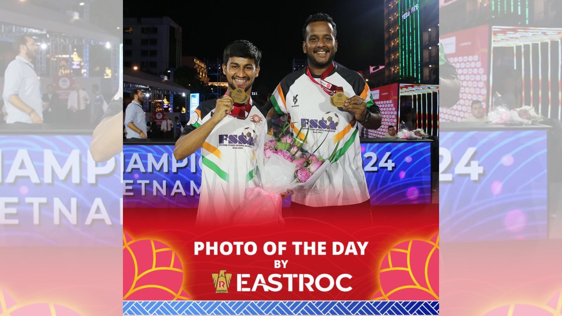 India Wins First Teqball Medal at WC 2024