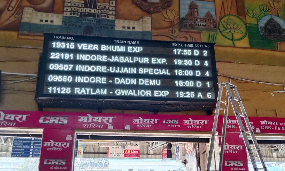 MIC Electronics Completes Train Display Board Project for Indian ...