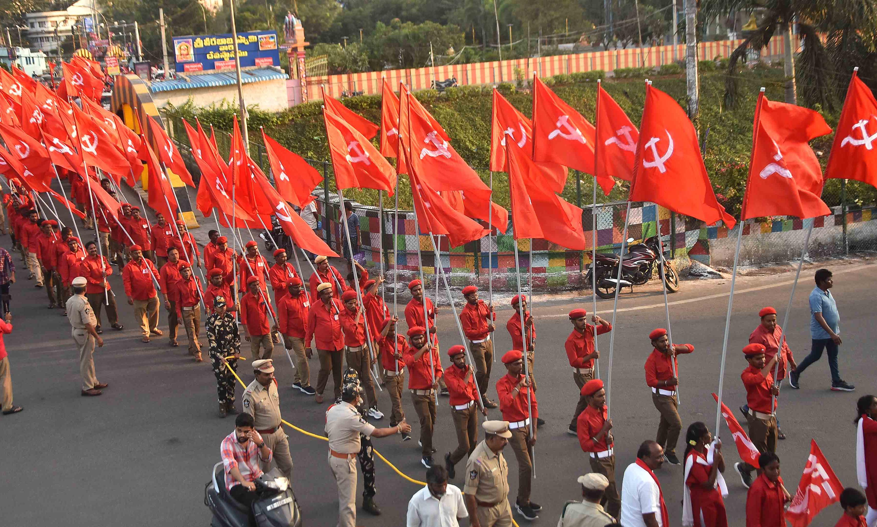 CPI Centenary Celebrations Kick Off with Rally and Meeting