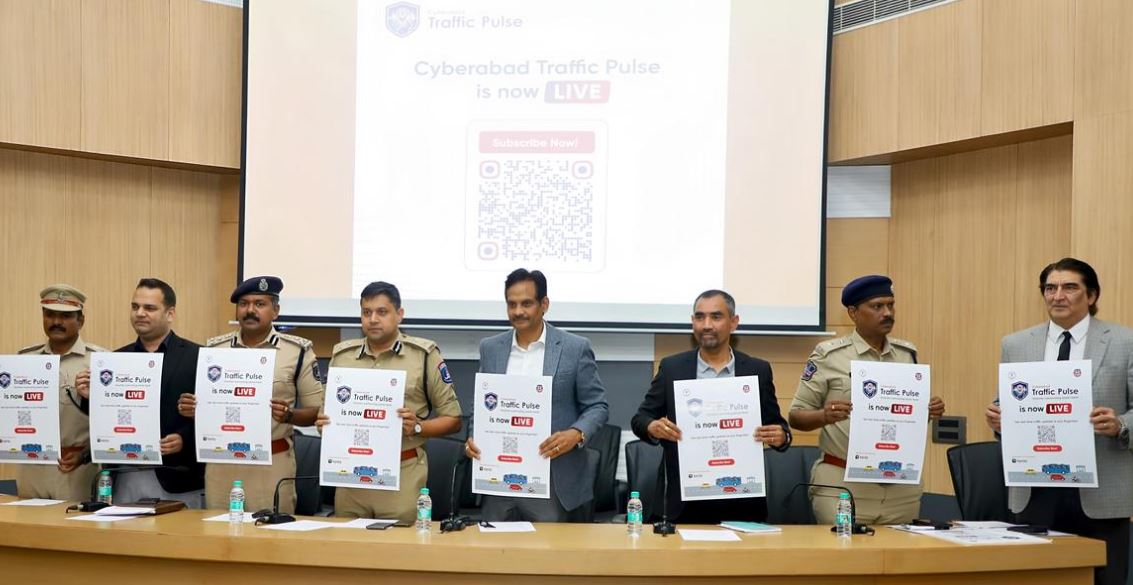 Cyberabad Traffic Pulse launched to provide real-time traffic updates