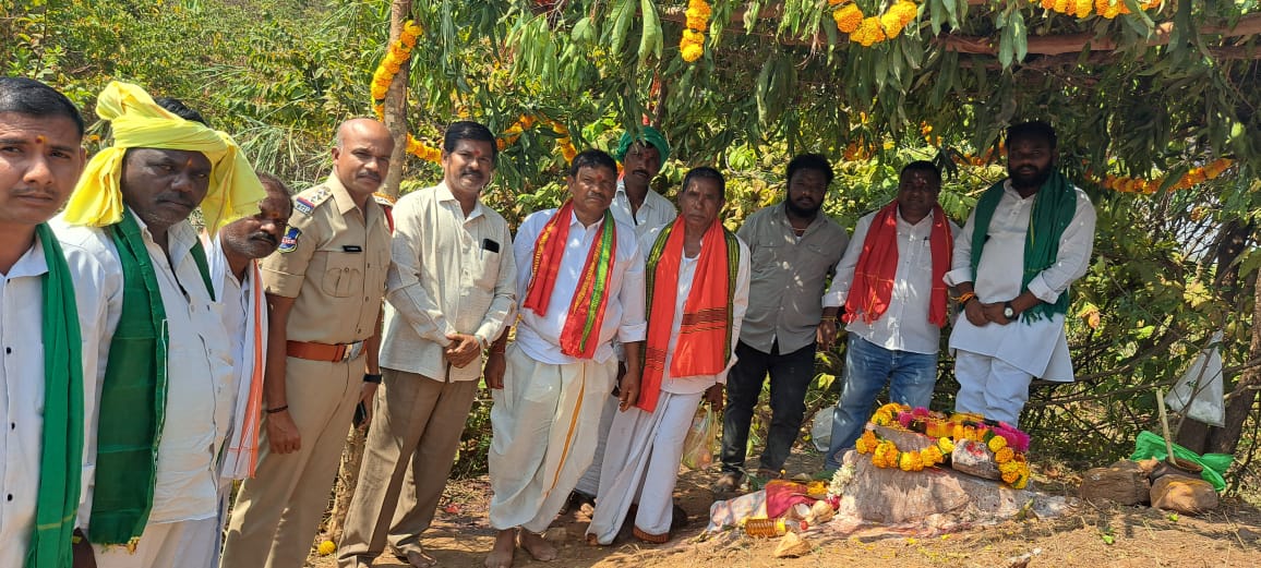 Aduru Pilla Panduga held before mini-Medaram jatara