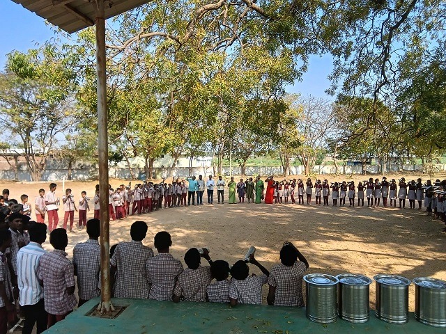 ZP High School starts water break