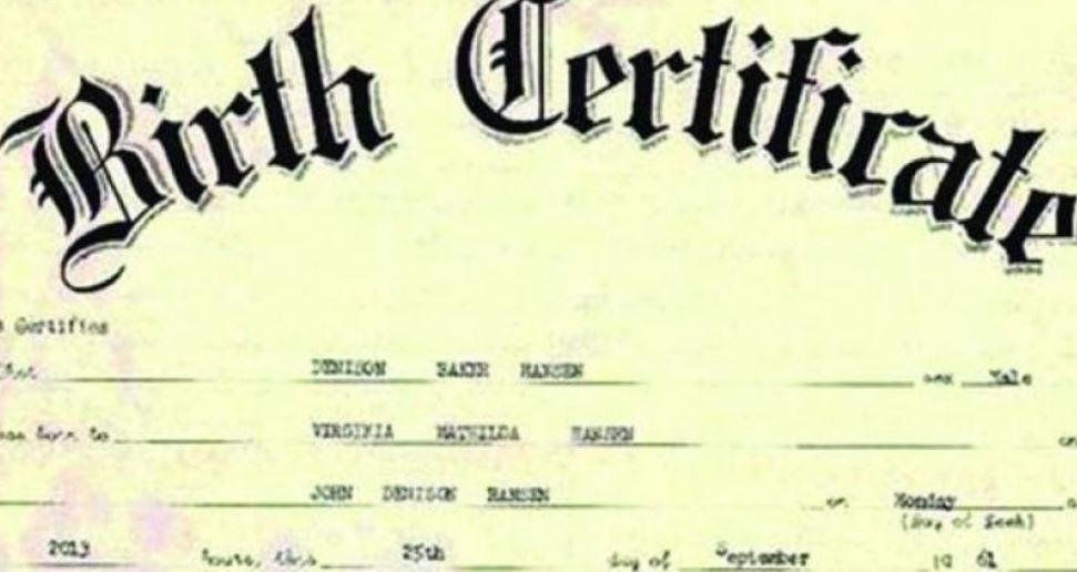 Birth certificates sole proof of DOB for applicants born on or after ...