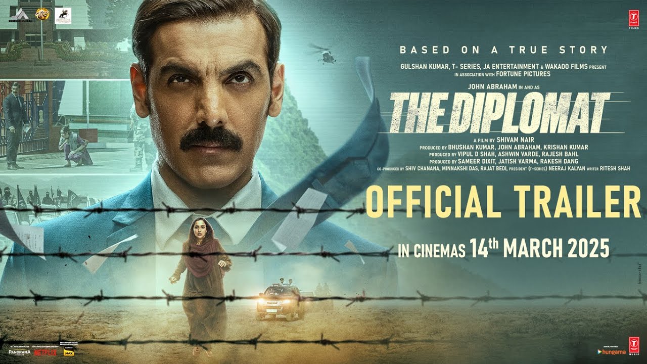 The Diplomat Movie Review: John Abraham engages one and all in this tale of diplomacy