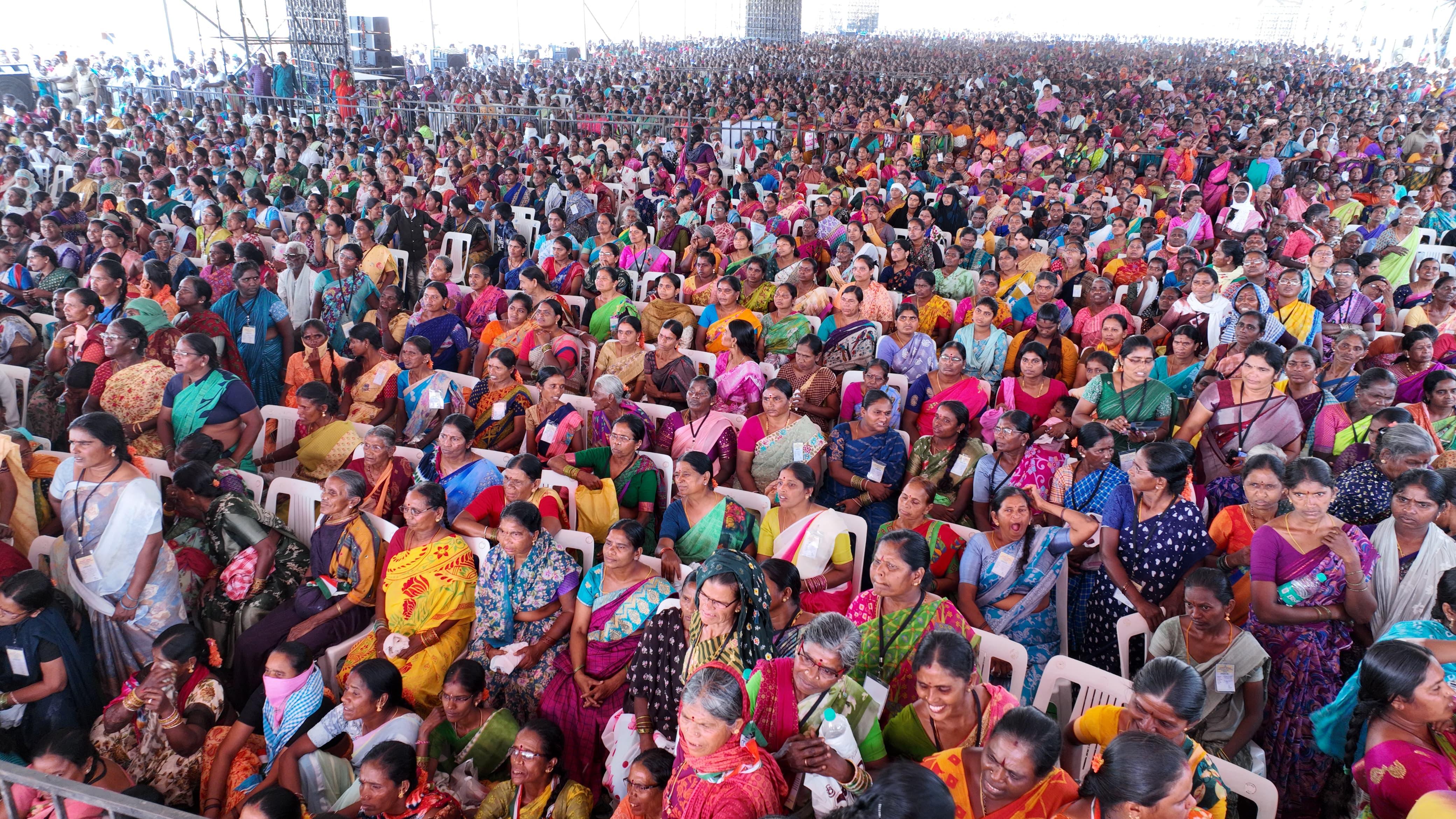 Revanth’s public meeting turns grand success in Station Ghanpur