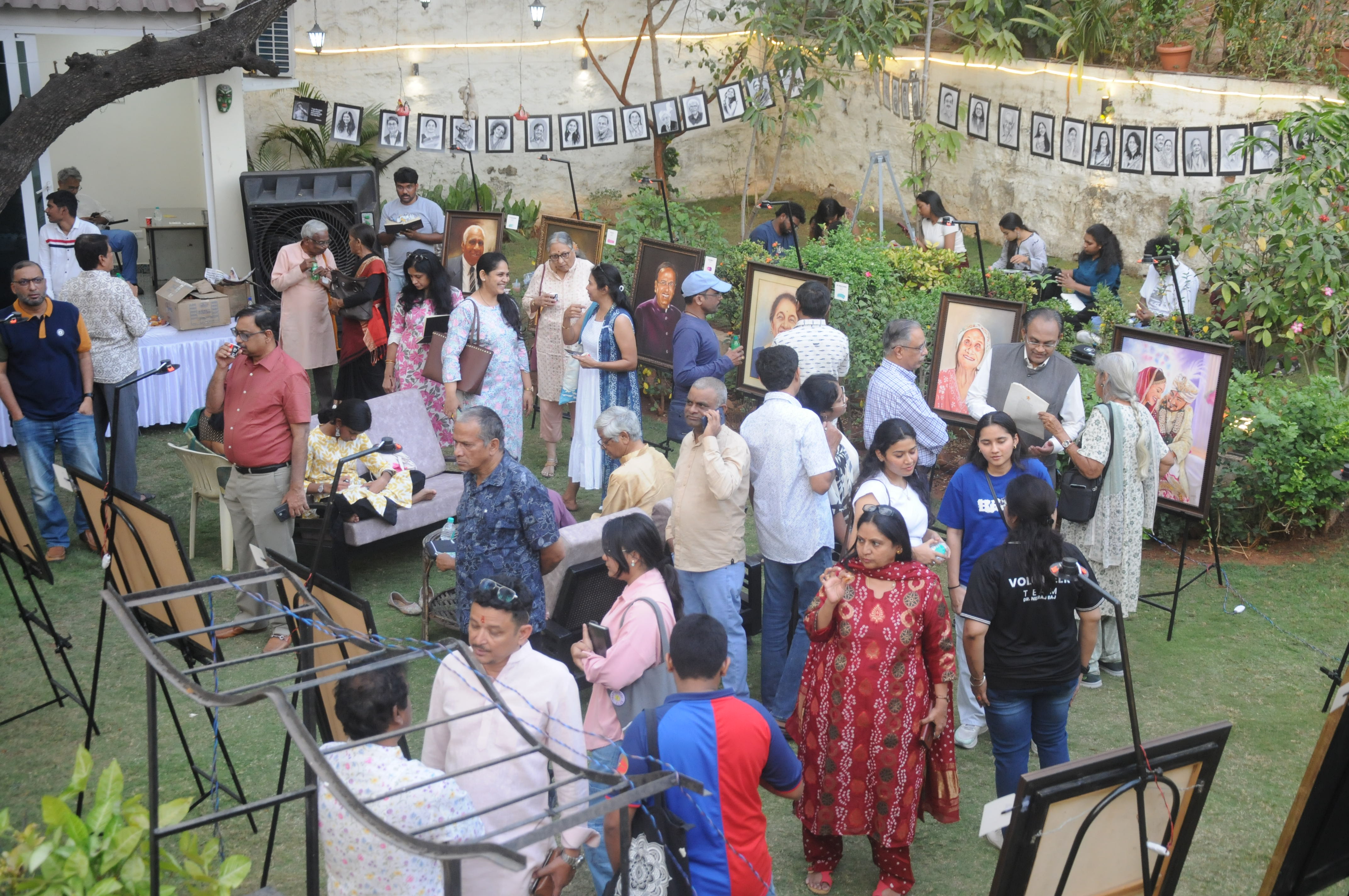 Dr. Neeraj Raj’s paintings draw all-round praise